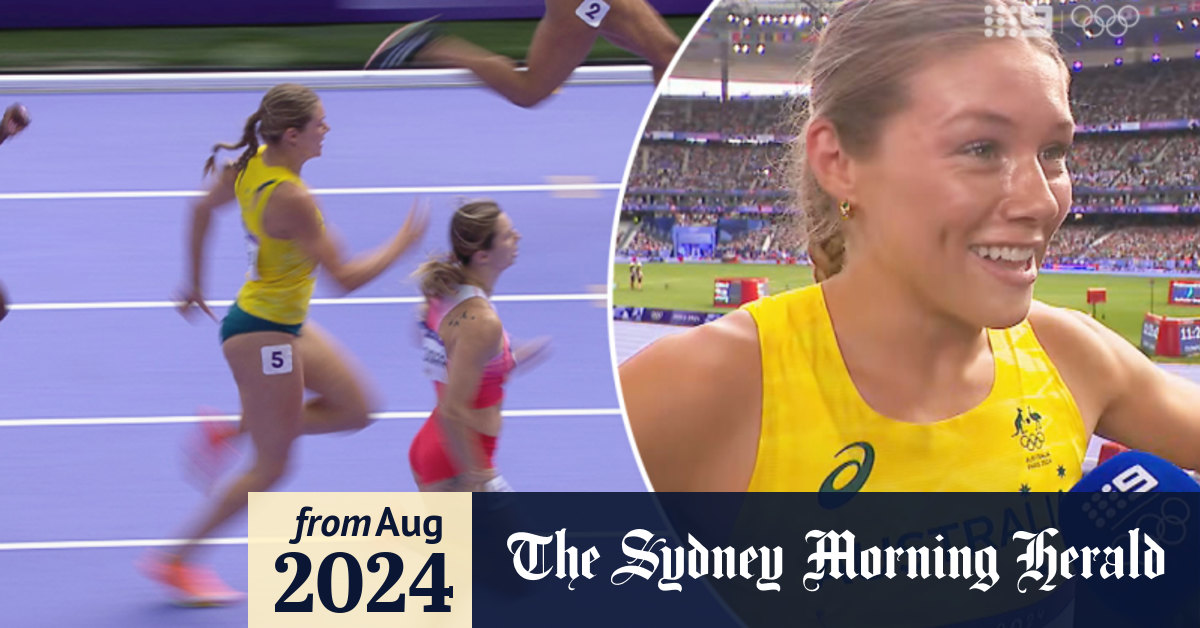 Video: Grandfather's advice to Aussie sprinter