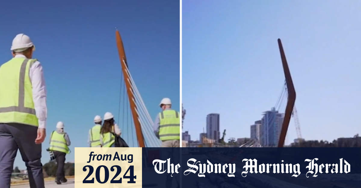 Video: Huge boomerang to feature on new Perth bridge project