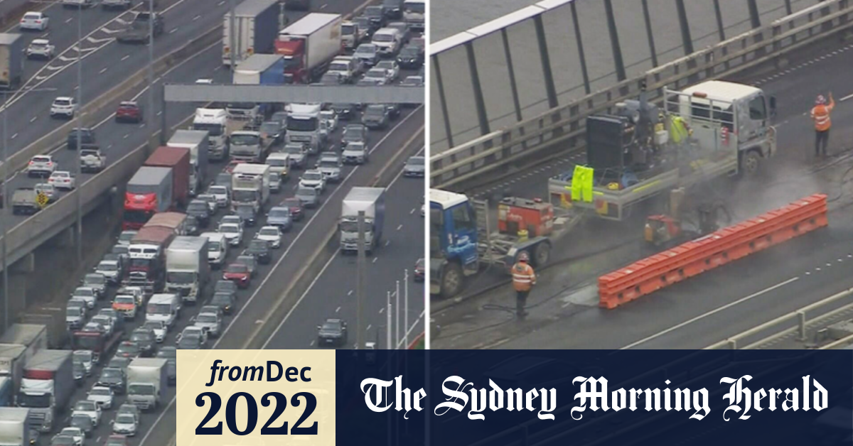 Video: Roadworks cause traffic chaos in Melbourne