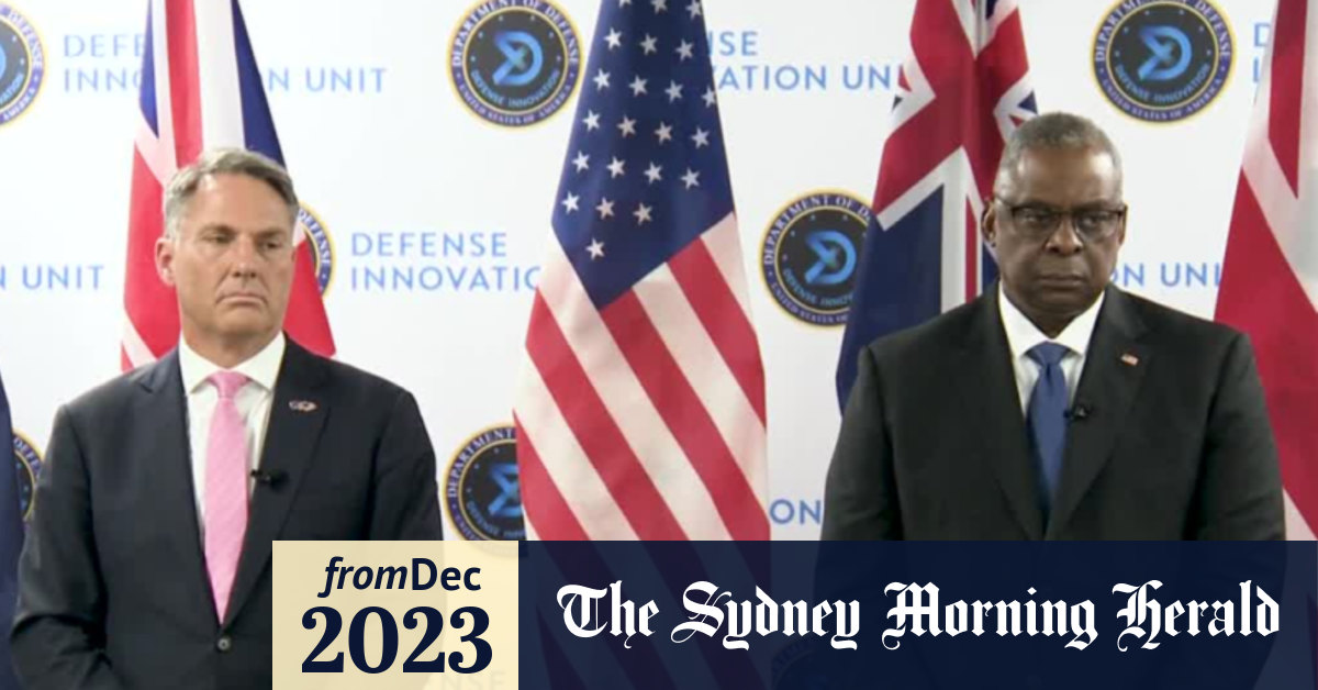 Video: Second pillar of AUKUS alliance unveiled in the US