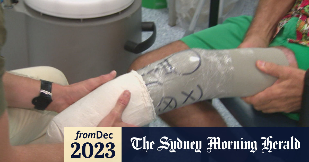 Video: Brisbane hospital offers new groundbreaking prosthetic leg ...