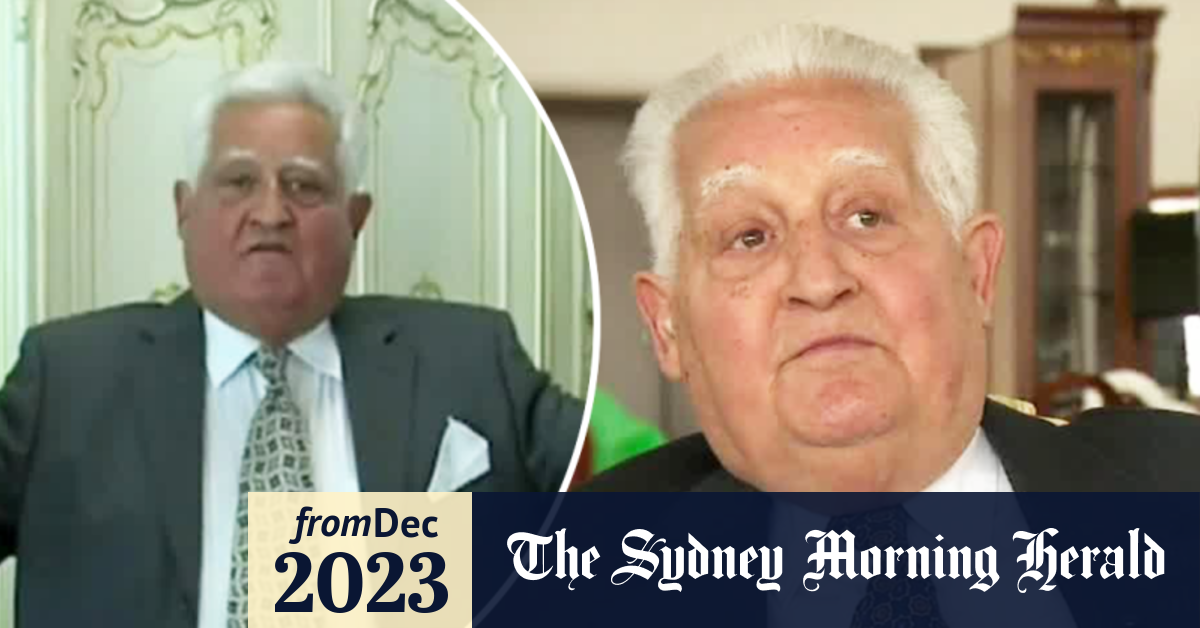Video: Melbourne's 'king of furniture' Franco Cozzo dies