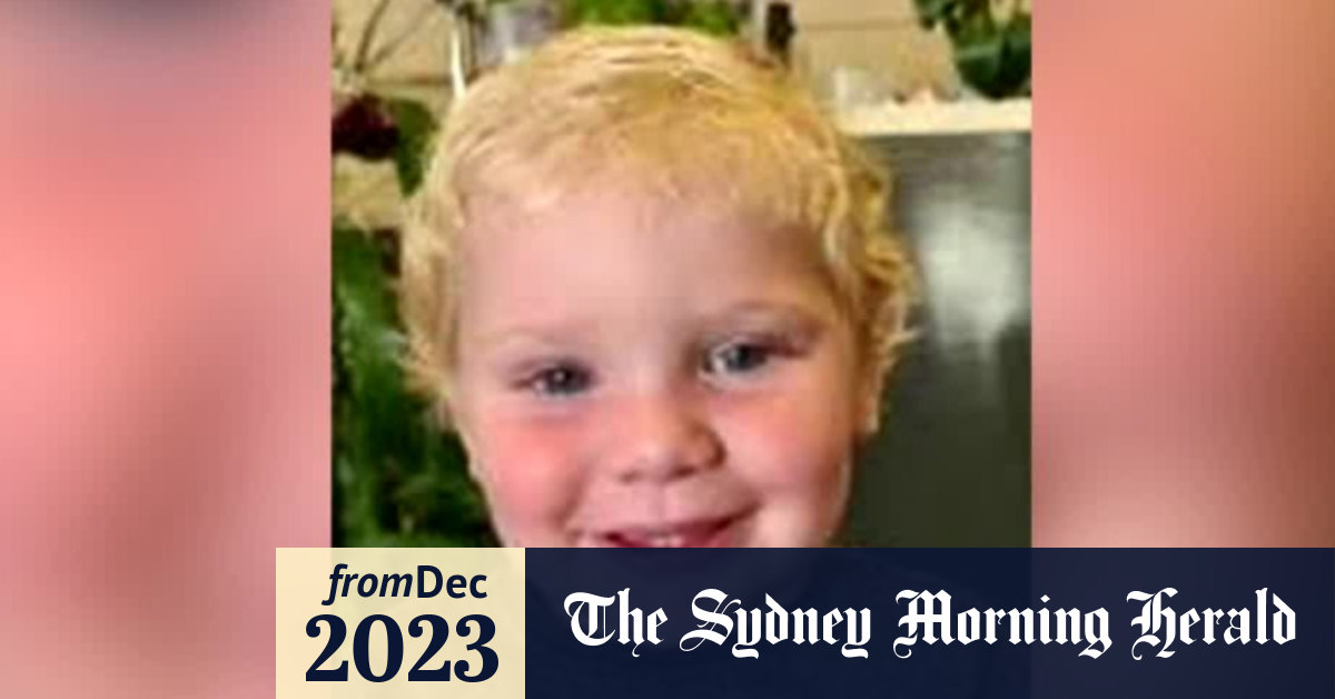 Video: Urgent search for missing two-year-old boy