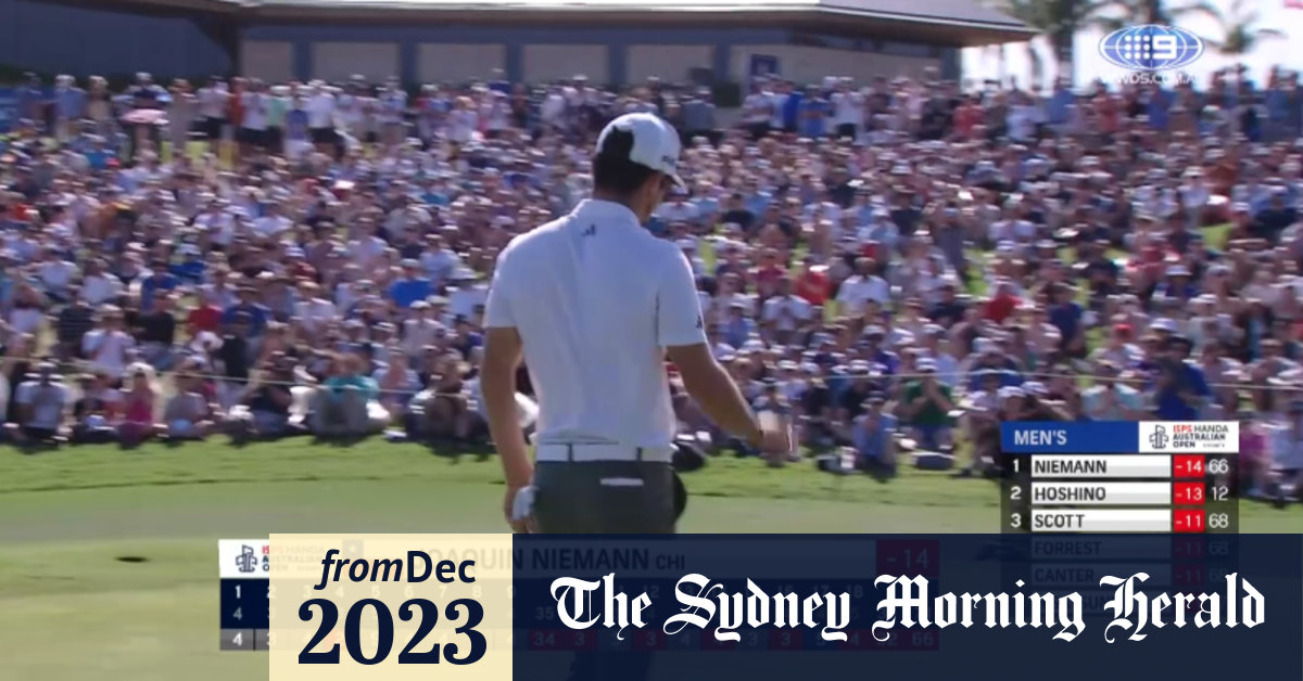 Video: Australian Open Golf Highlights: Day 4 - Afternoon Session