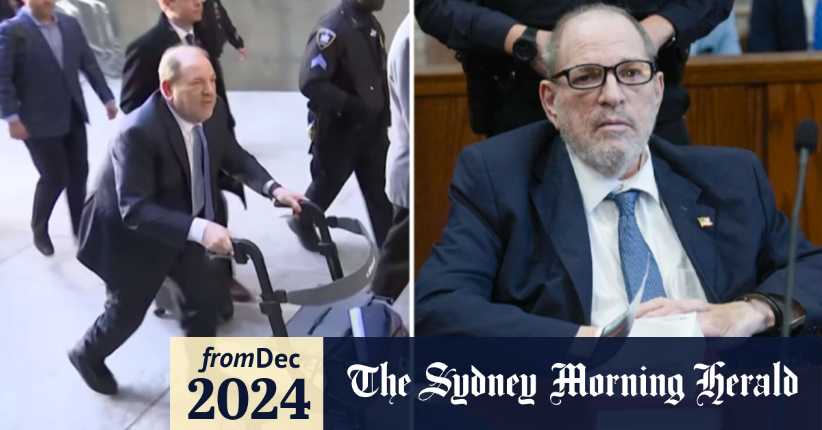 Video: Harvey Weinstein in hospital