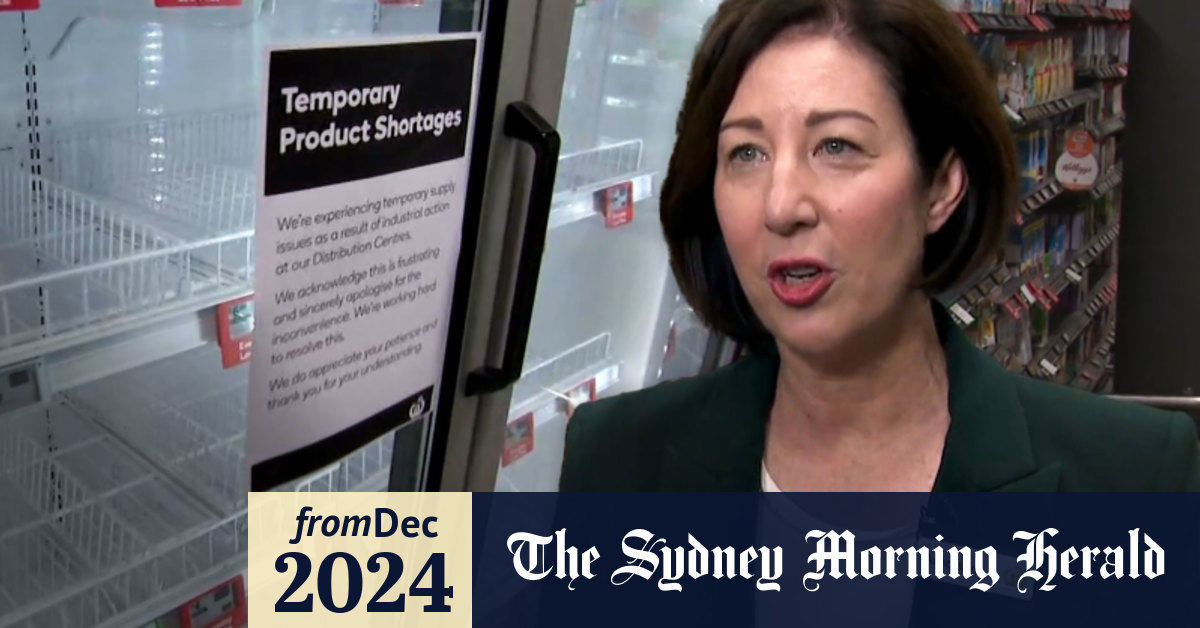 Video: Woolies CEO won’t budge on pay demands amid strikes