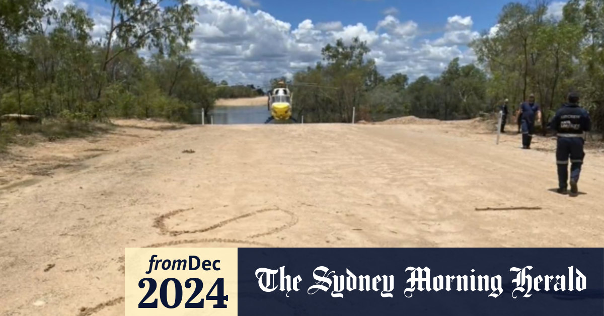 Video: Couple survive croc infested waters, 40 degree heat after ...