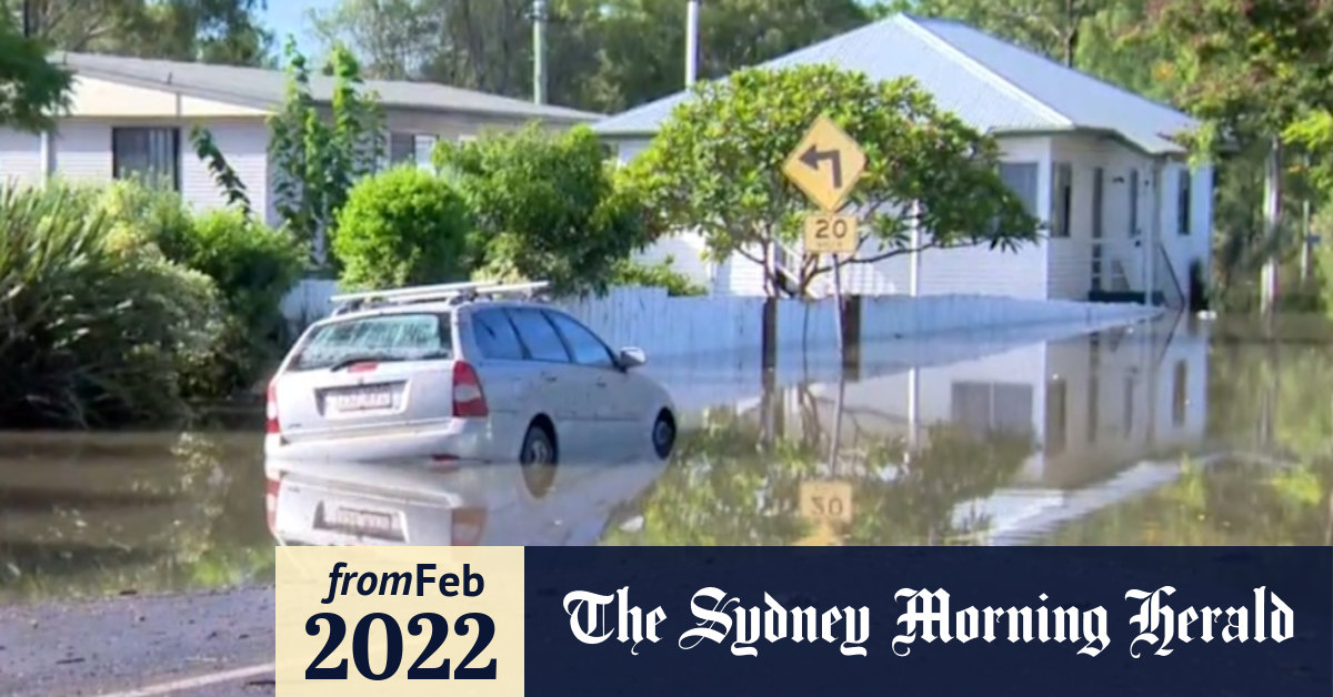 Video: Receding flood waters in Rocklea show extent of damage