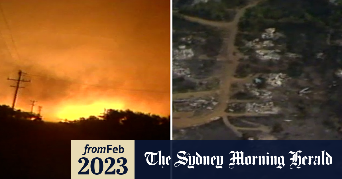 Video: Towns wiped out across Victoria by Ash Wednesday fires