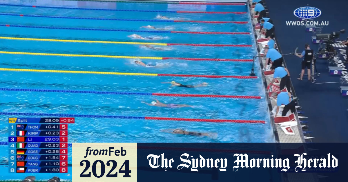 Video: Women 1500m Freestyle final: Race replay - World Aquatics ...