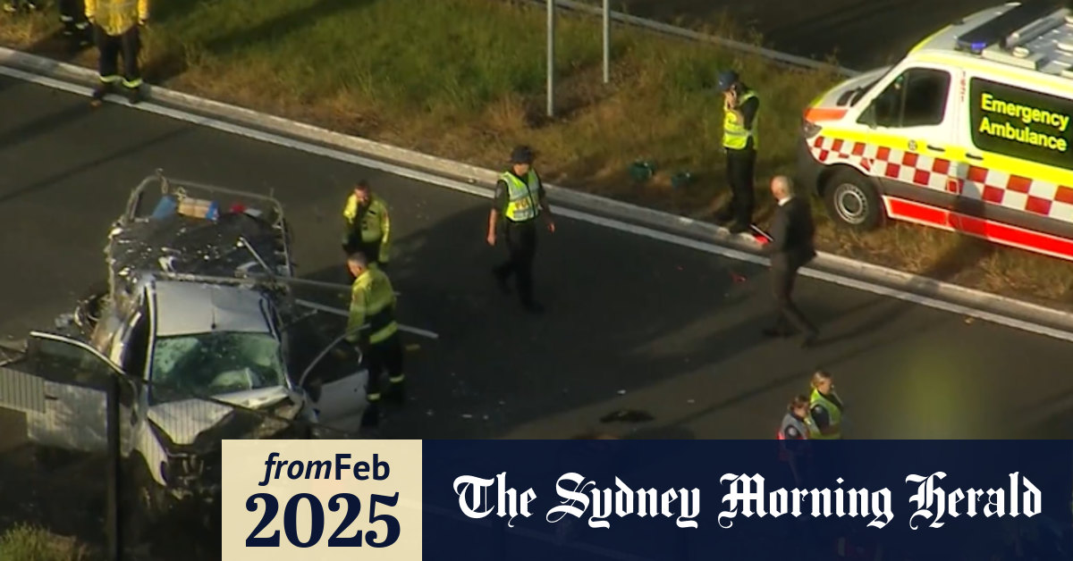 Video: One dead, six injured in three-car crash