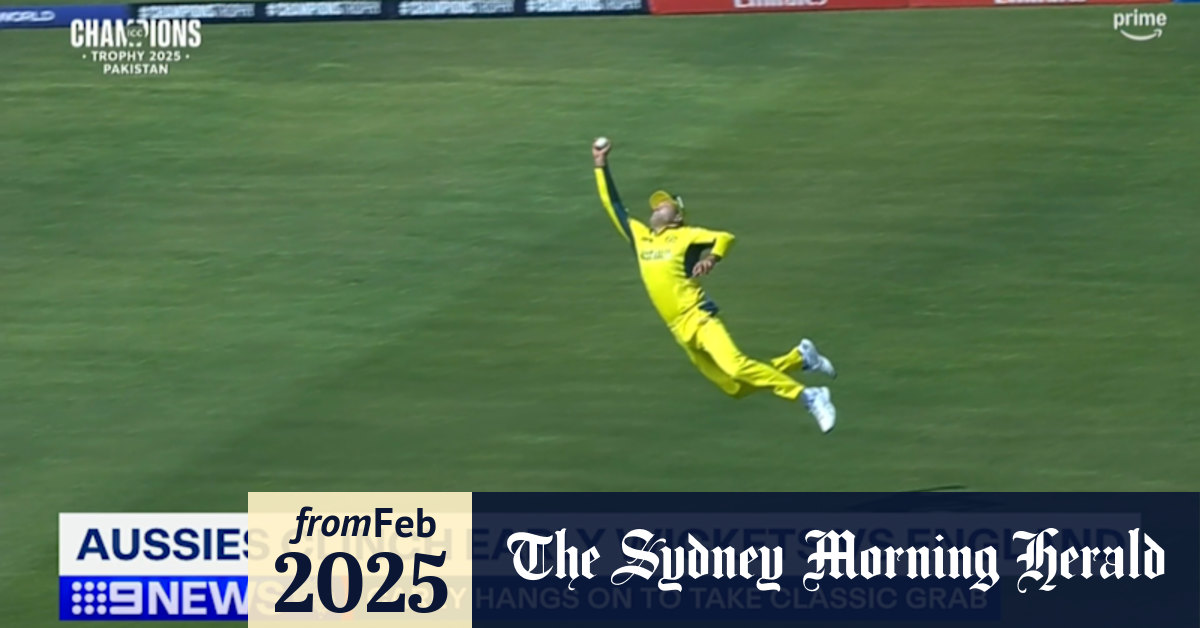 Video: Carey pulls off stunning outfield catch