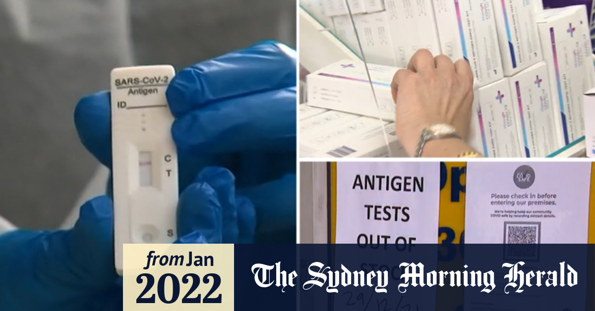 Video: Shortage of RAT tests across NSW