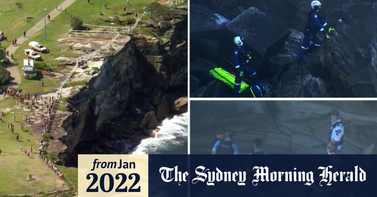 Video: Man dies after falling off cliff