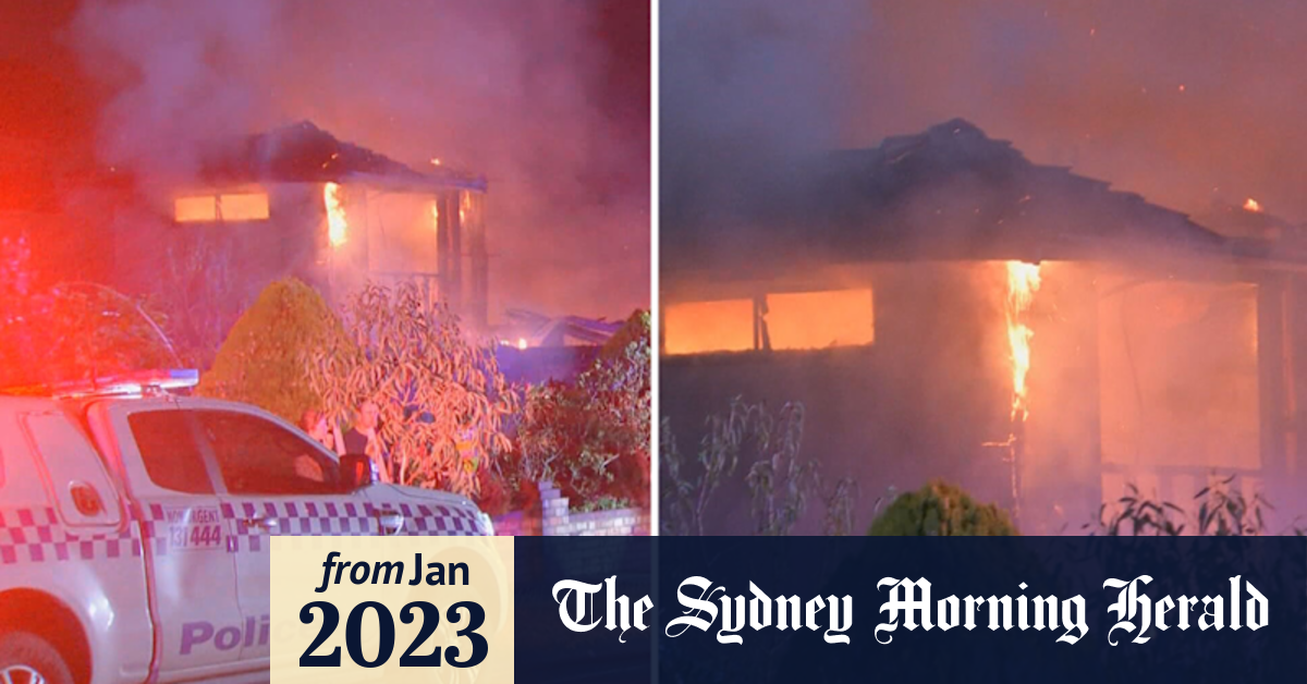 Video: Man burnt in Melbourne unit fire