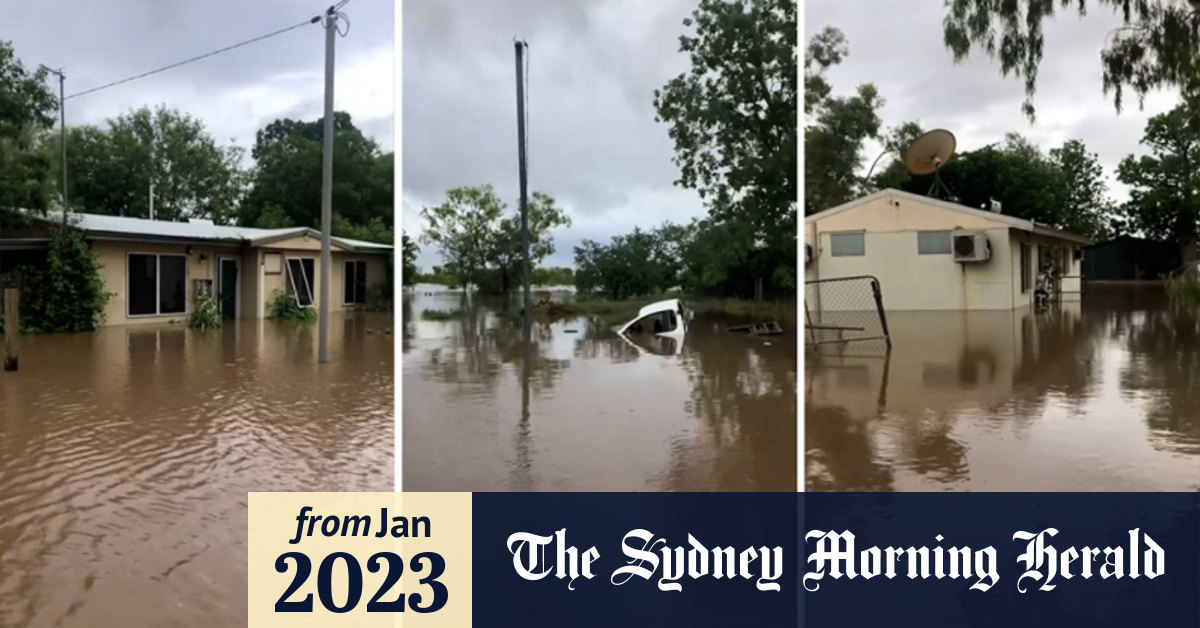 Video: Footage of flooding in Fitzroy Crossing WA