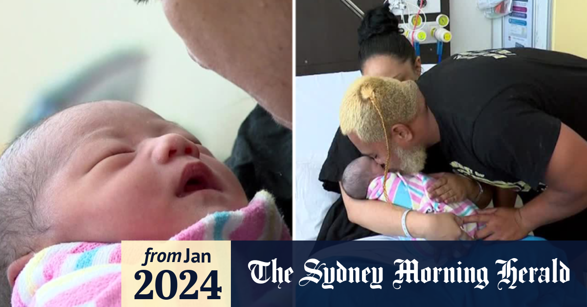 Video: First babies of 2024 born