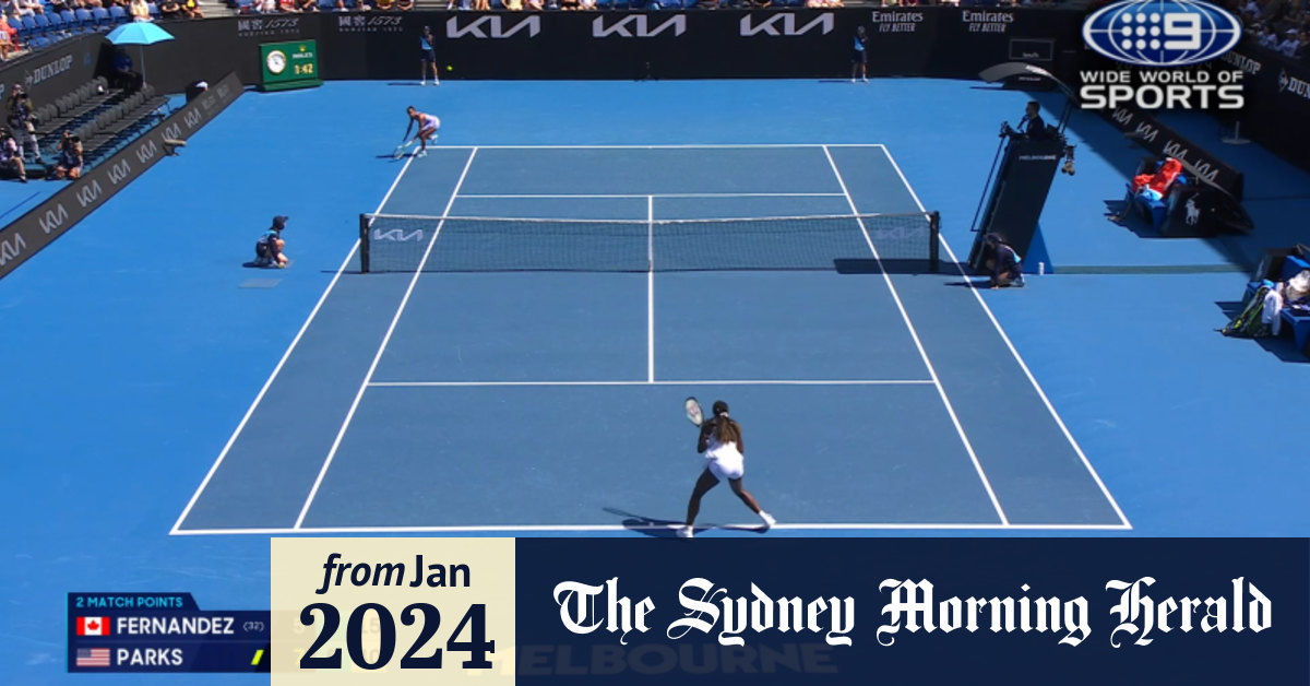 Video: Australian Open Highlights: Leylah Fernandez v Alycia Parks