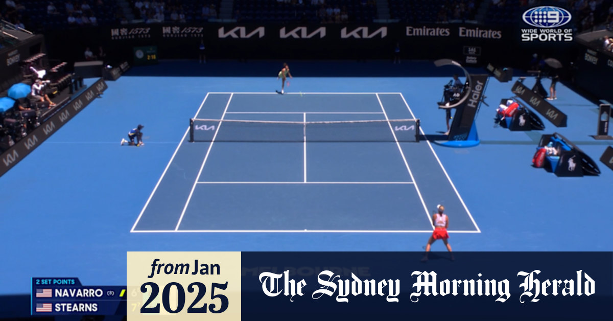 Video: Australian Open Highlights: Emma Navarro v Peyton Stearns