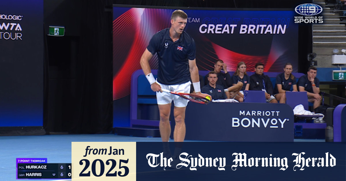 Video: United Cup Highlights: Hubert Hurkacz (POL) v Billy Harris (GBR)