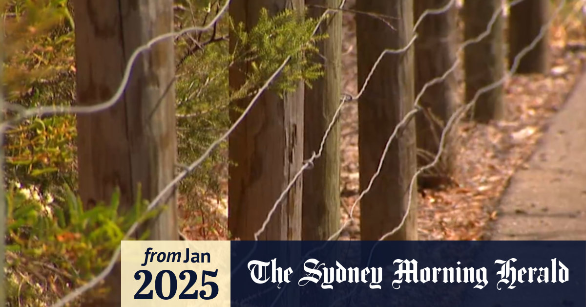Video: Police swarm bike path after fencing wire found across track