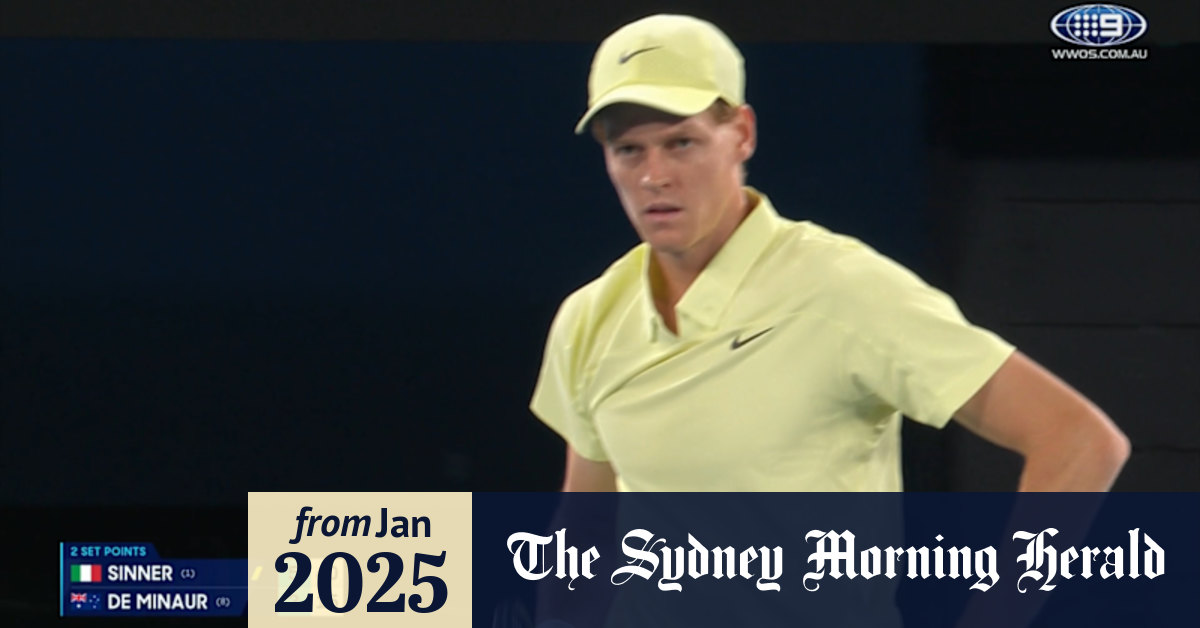 Video: Sinner claims first set of Demon clash