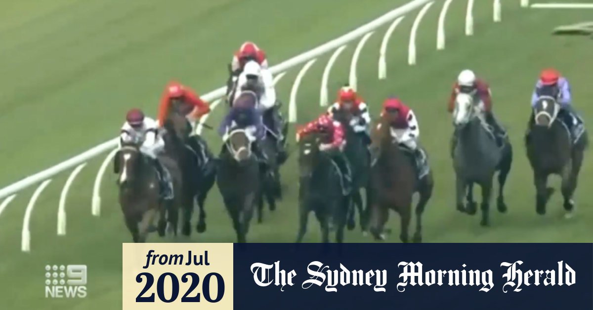 Video: Jockey injured during race