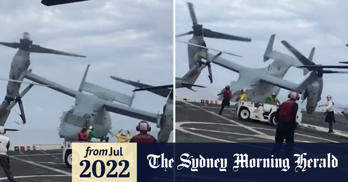 Video: New footage captures Queensland military disaster