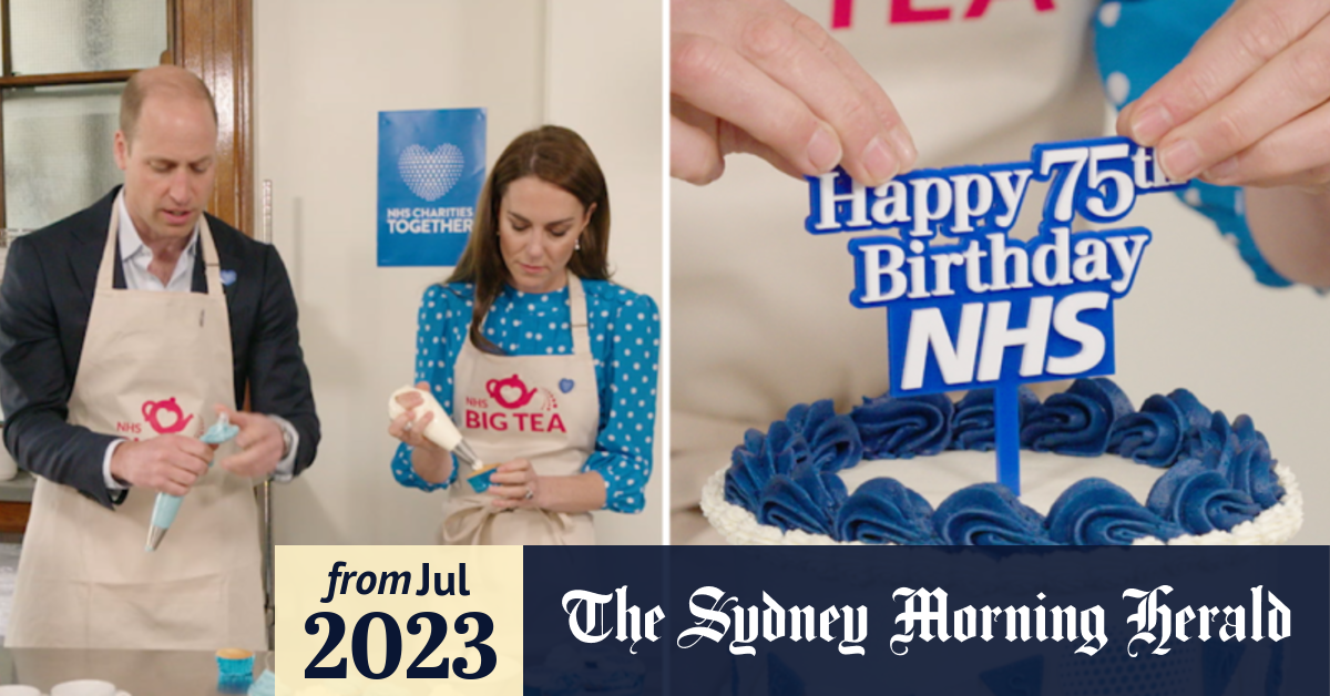 Video: Prince William and Kate celebrate NHS