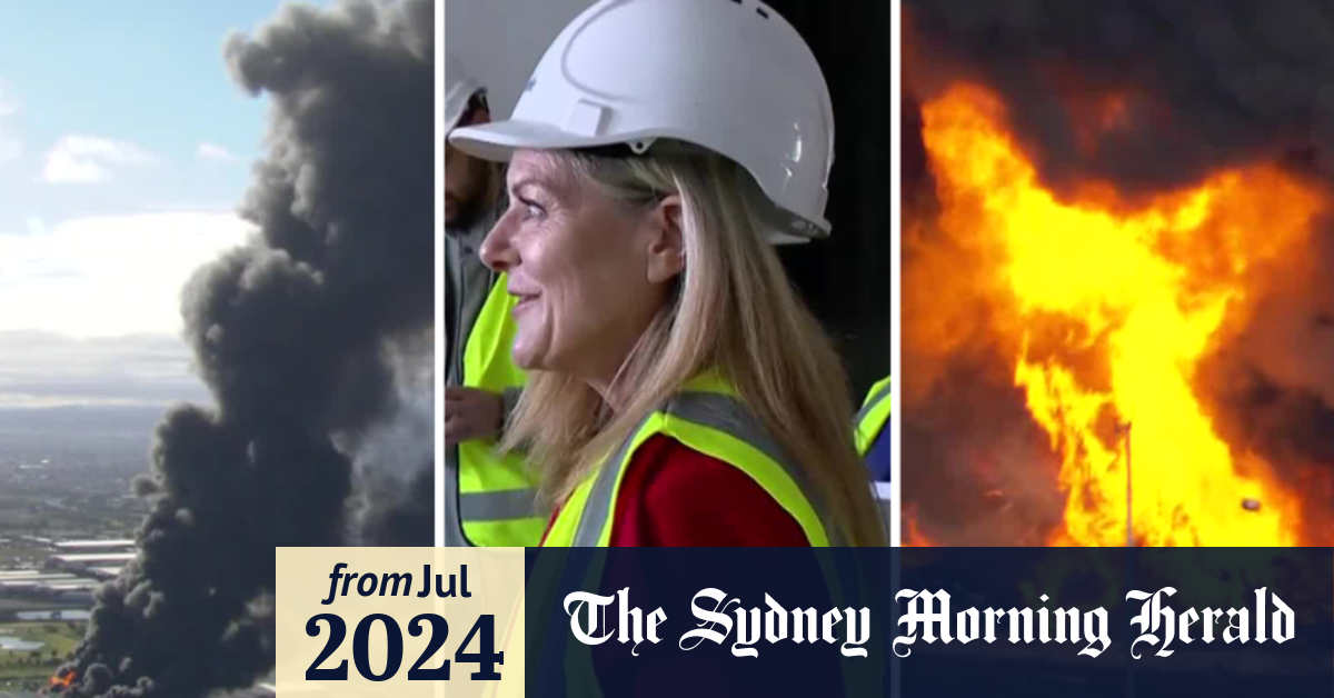 Video: Crews had to fight Melbourne factory fire without 'critical ...