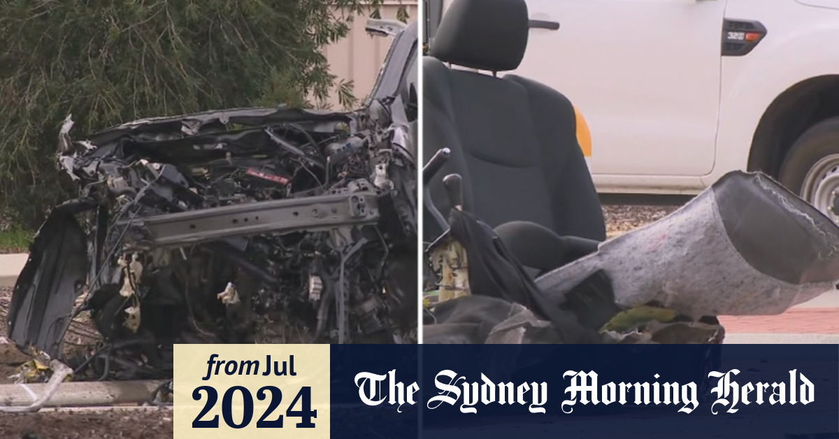 Video: Driver fighting for life after horror Perth crash