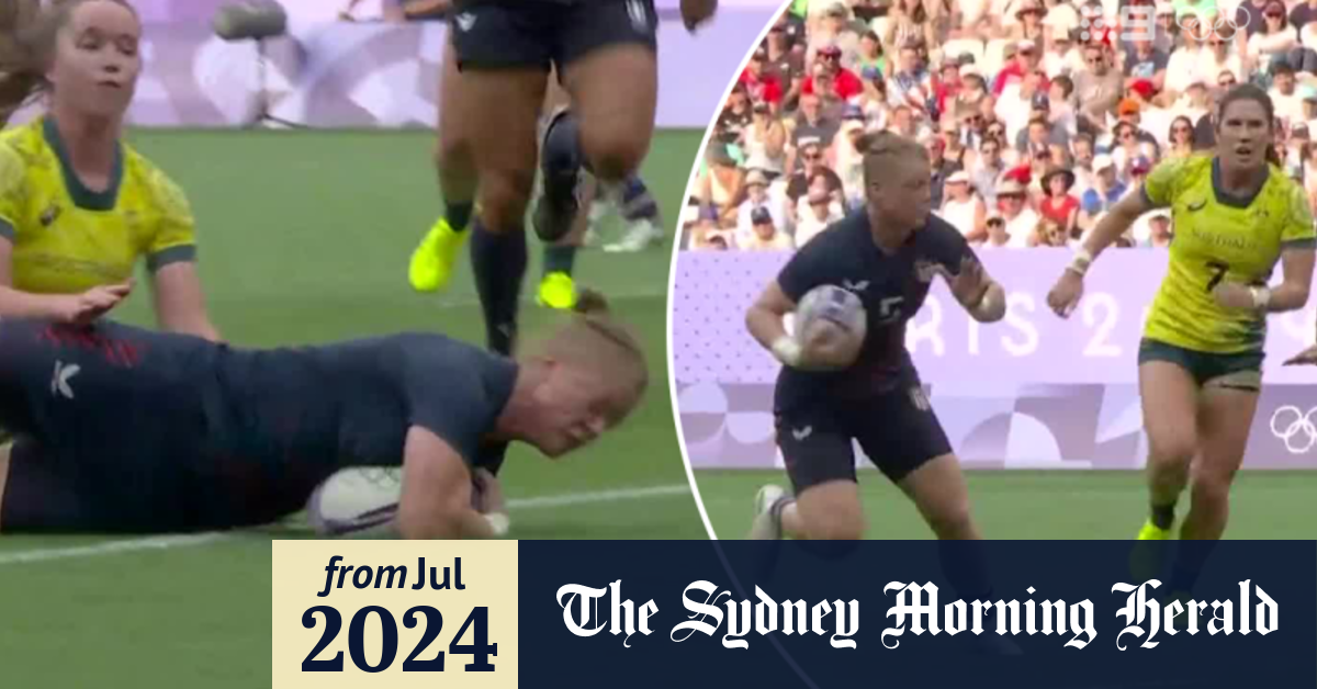 Video: USA hit back with soft try