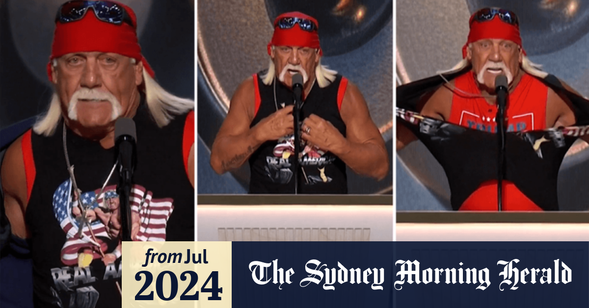 Video: Hulk Hogan delivers a message at the Republican National Convention