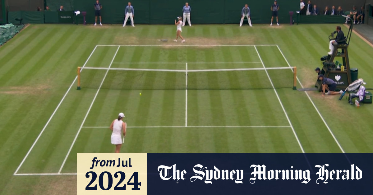 Video: Wimbledon shock as world No.1 knocked out