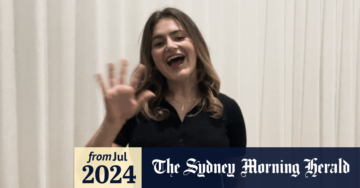 Video: Grace Losco, who gave the Business Studies graduate tips