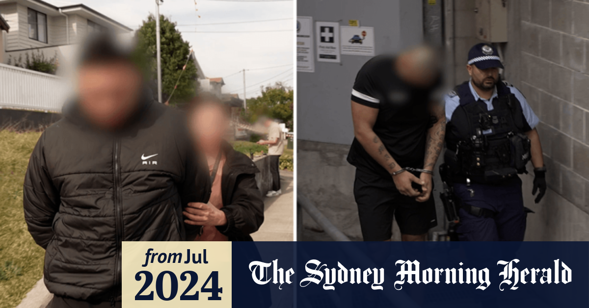 Video: Police charge four men over links to alleged drug syndicate