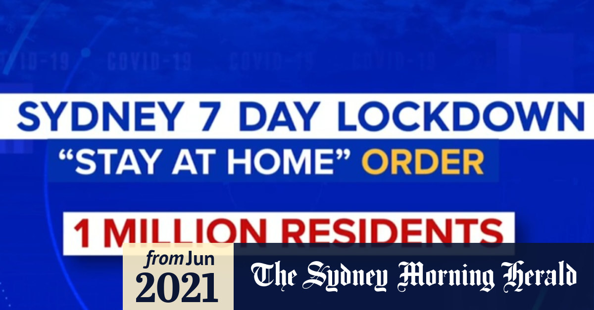 Video: Sydney residents waking to partial COVID-19 lockdown