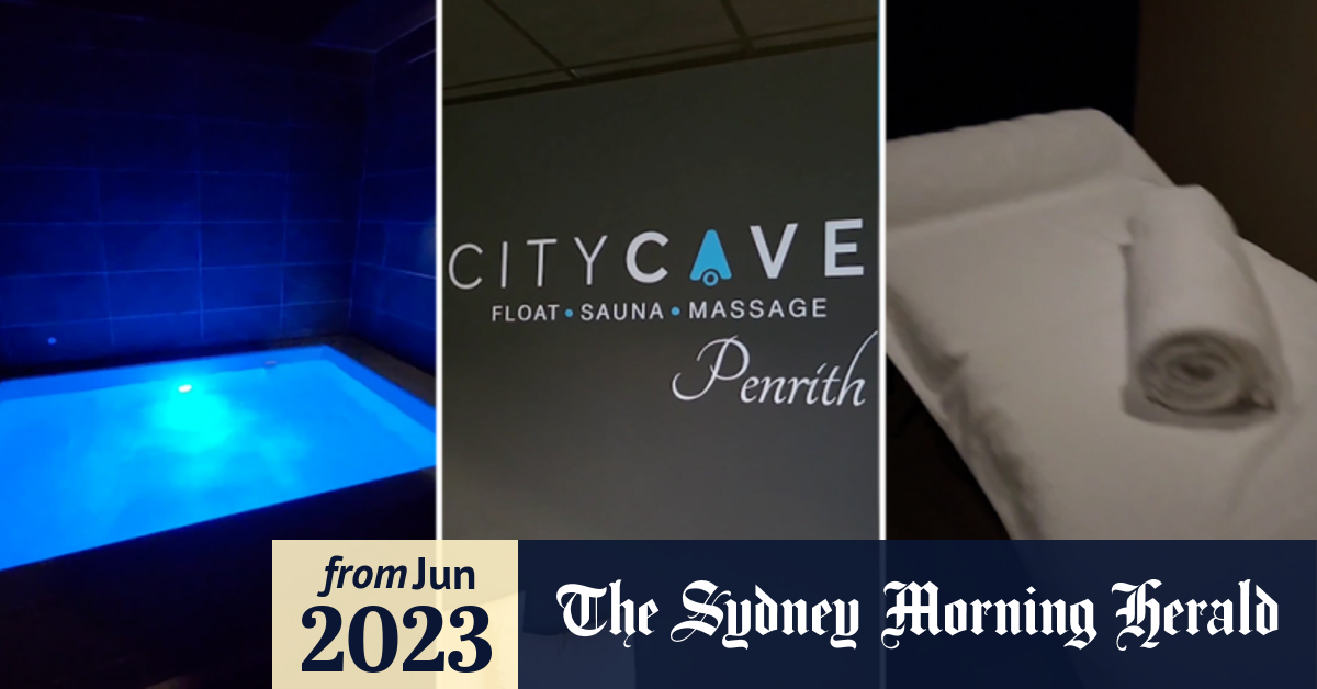 Video: Inside the City Cave float & wellness centre in Penrith