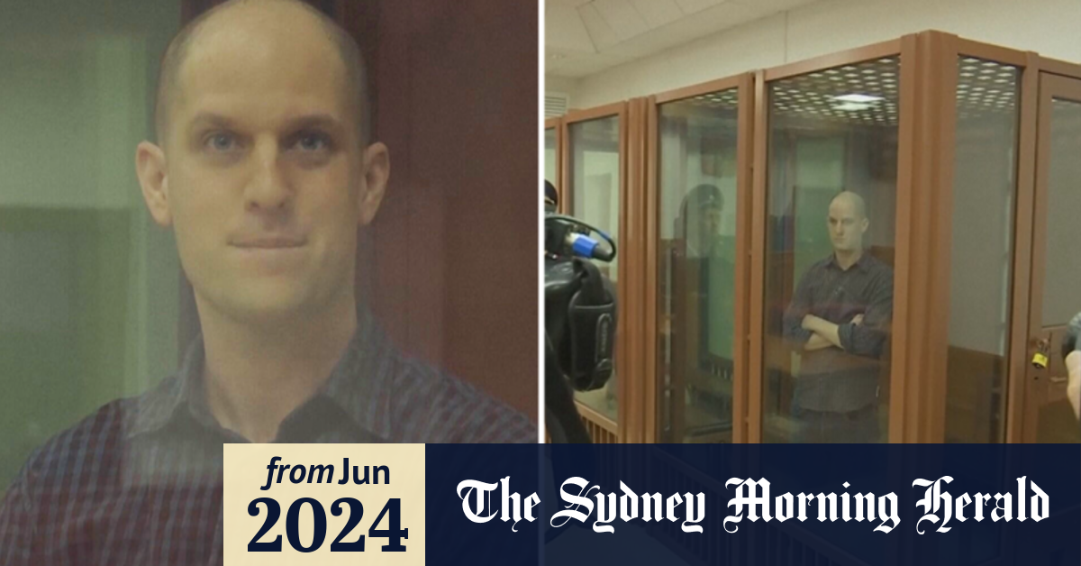 Video: Trial begins for US reporter jailed in Russia on spying charges