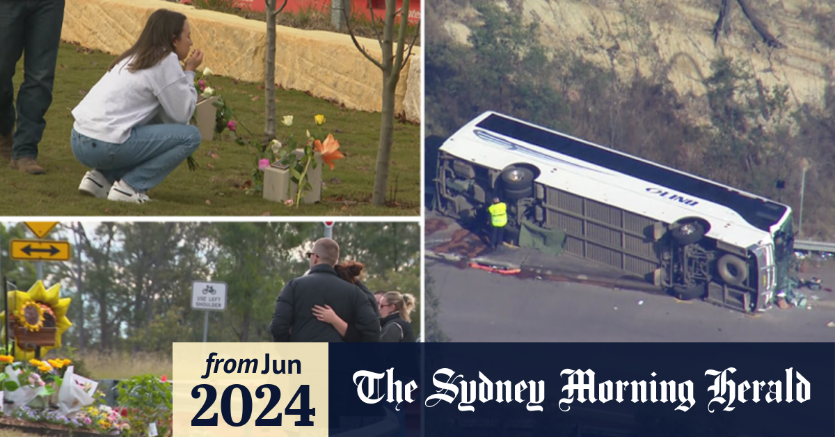 Video: Victims remembered a year on from Hunter Valley bus crash