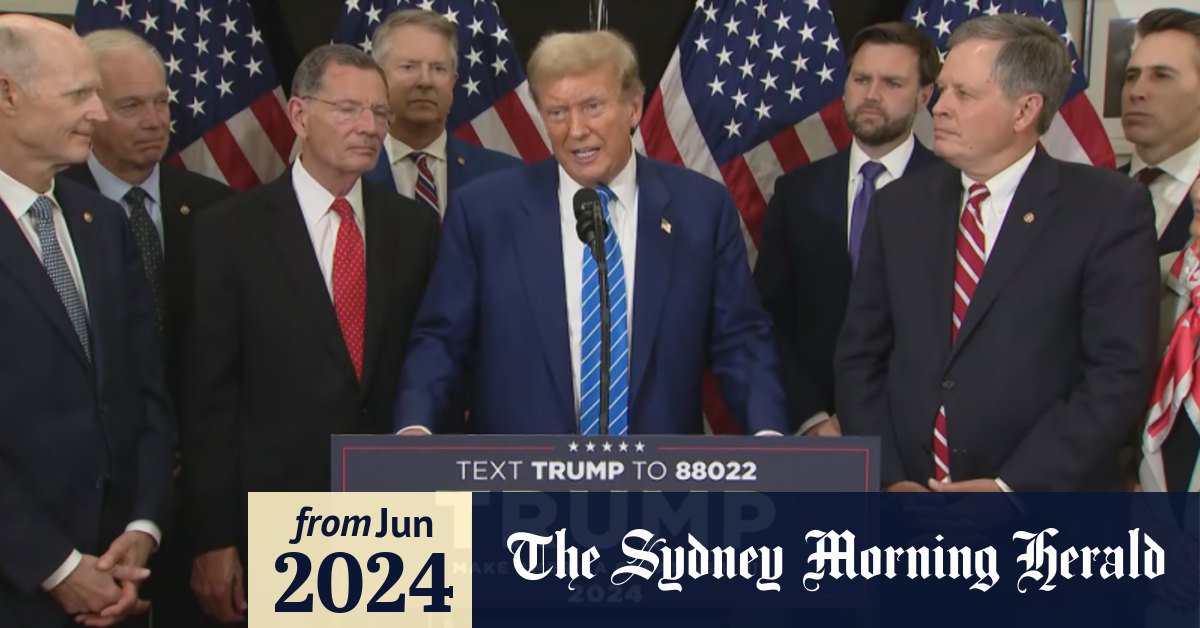 Video: Trump returns to the Capitol in Washington DC for the first time ...