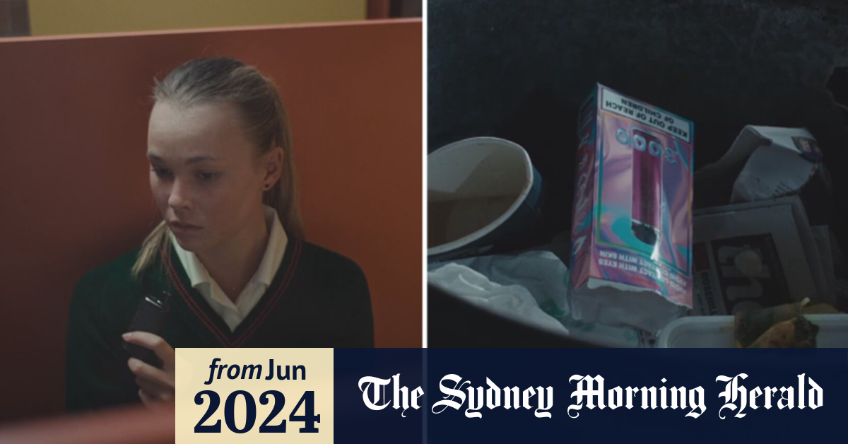 Video: Australia-first anti-vaping campaign unveiled