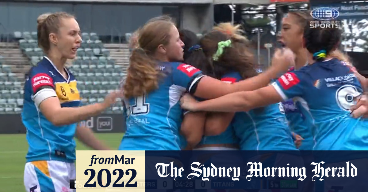 Video: Jasmine Peters gets first points for the Titans