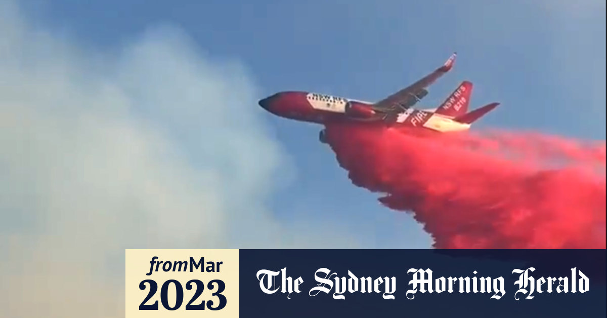 Video: RFS' Large Air Tanker at work
