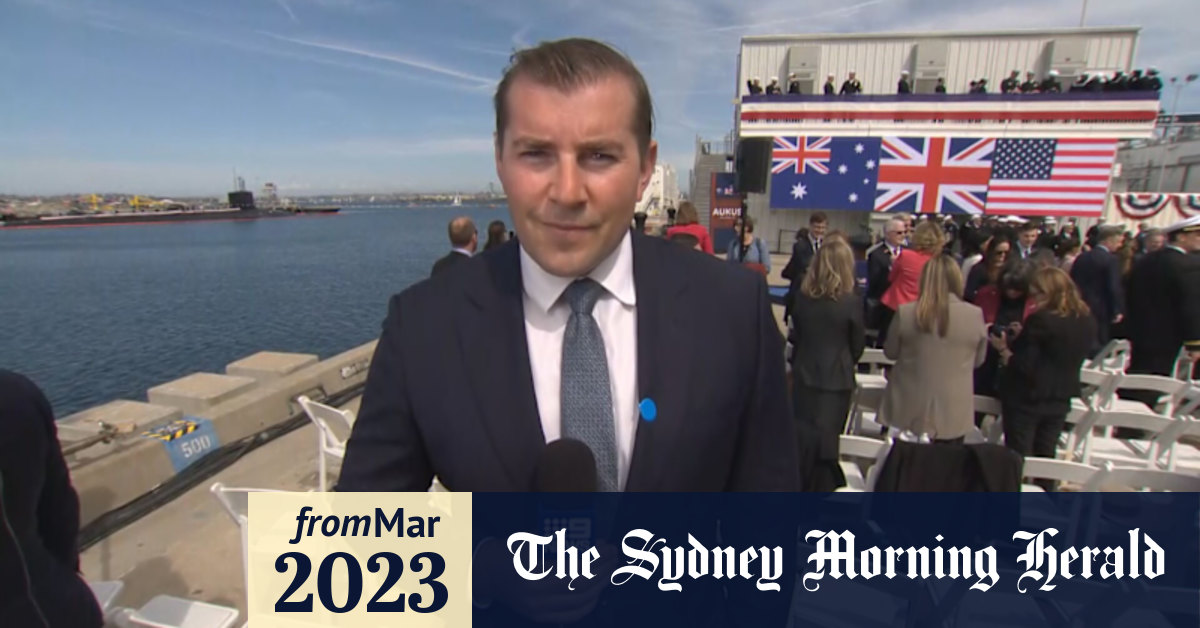 Video: Nine political editor Charles Croucher on the AUKUS deal