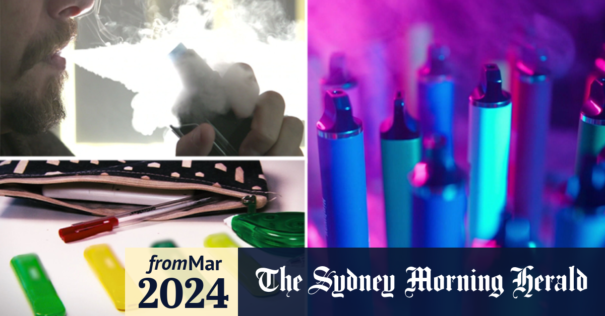 Video: Plan for Australia to have world's toughest vaping laws