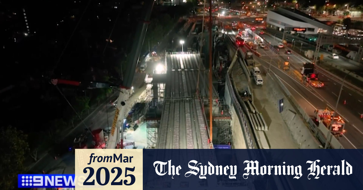Video: Relief on the way for Sydney drivers amid major freeway upgrade