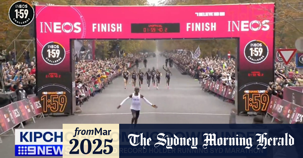 Video: Marathon legend coming Down Under