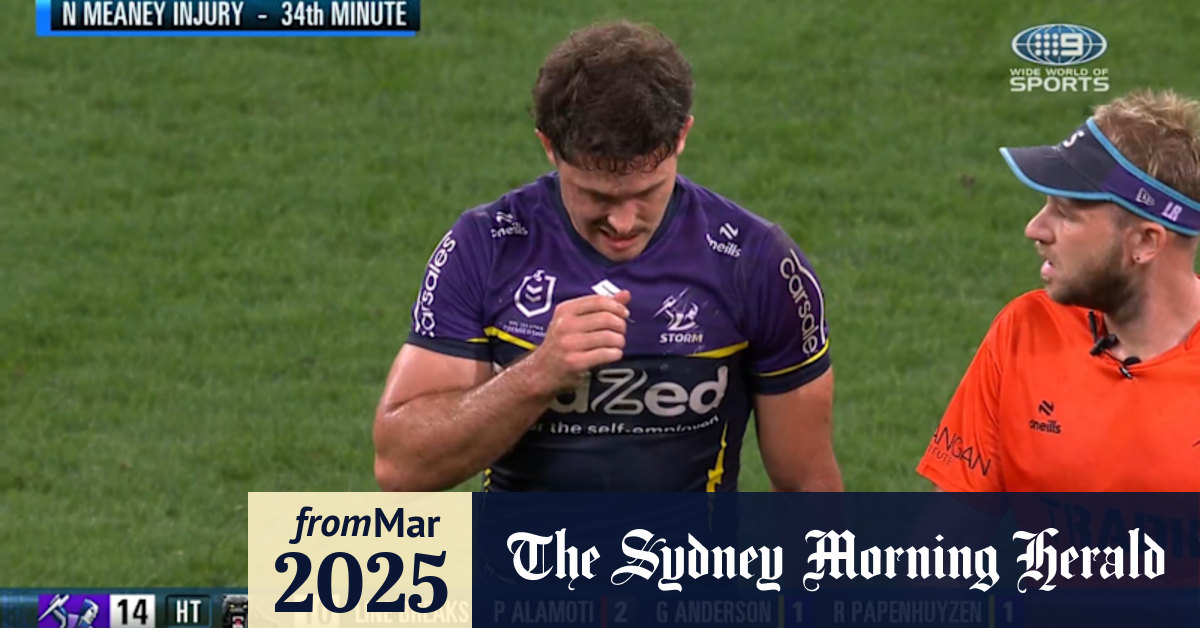 Video: Awful injury strikes Storm star