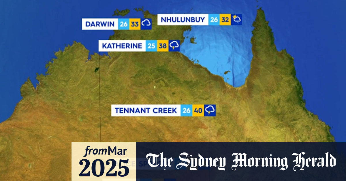 Video: National weather forecast for Monday March 11